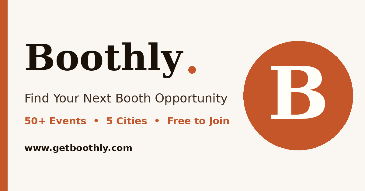 The Perfect Booth Setup: A Step-by-Step Guide — Boothly